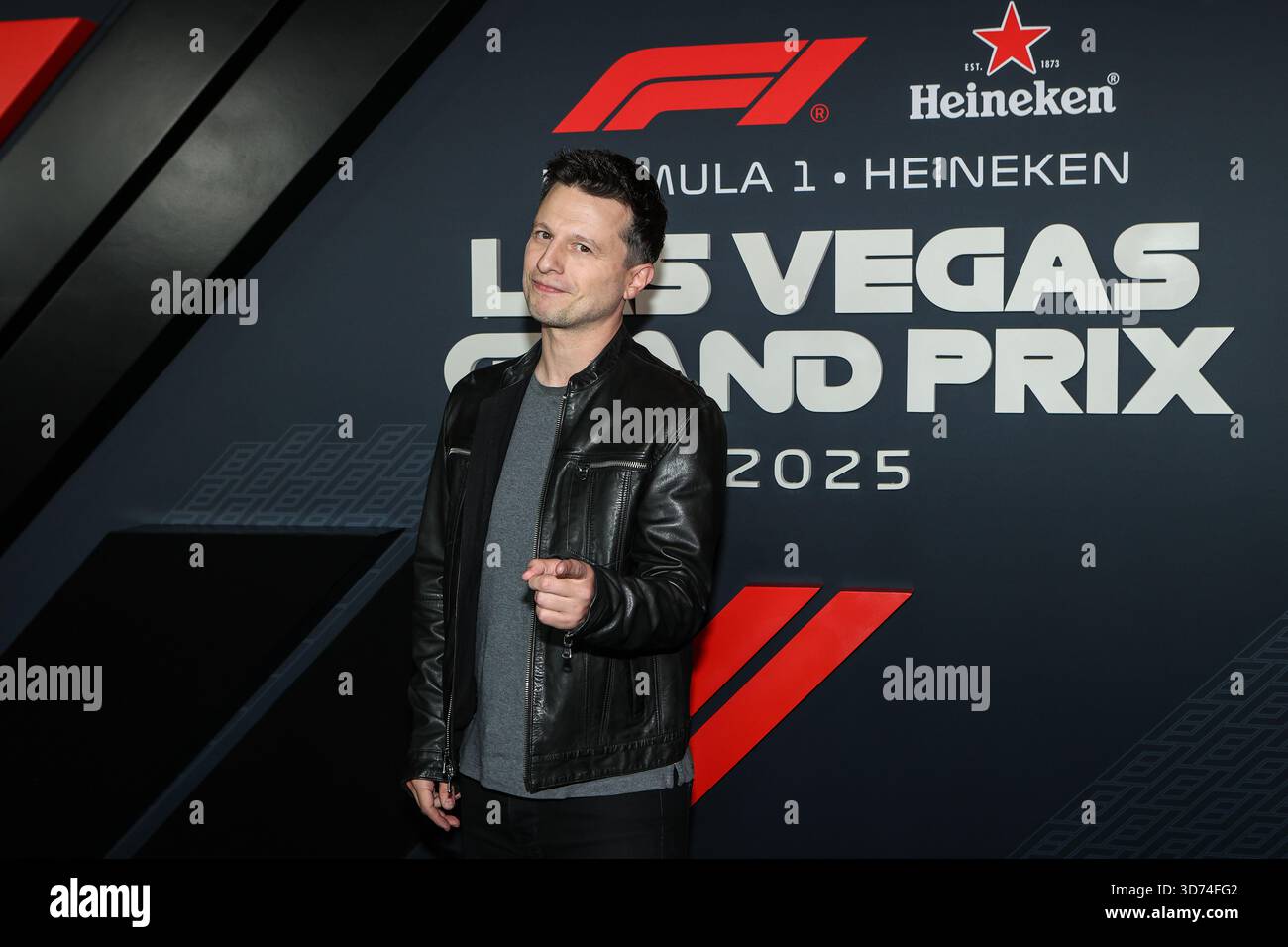 November 22, 2025: Magician Mat Franco poses for a photo on the red ...