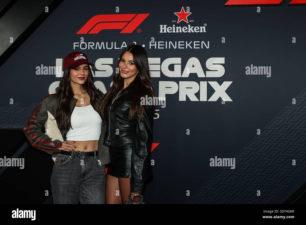 November 22, 2025: (L-R) Actress Victoria Justice and sister Madison ...