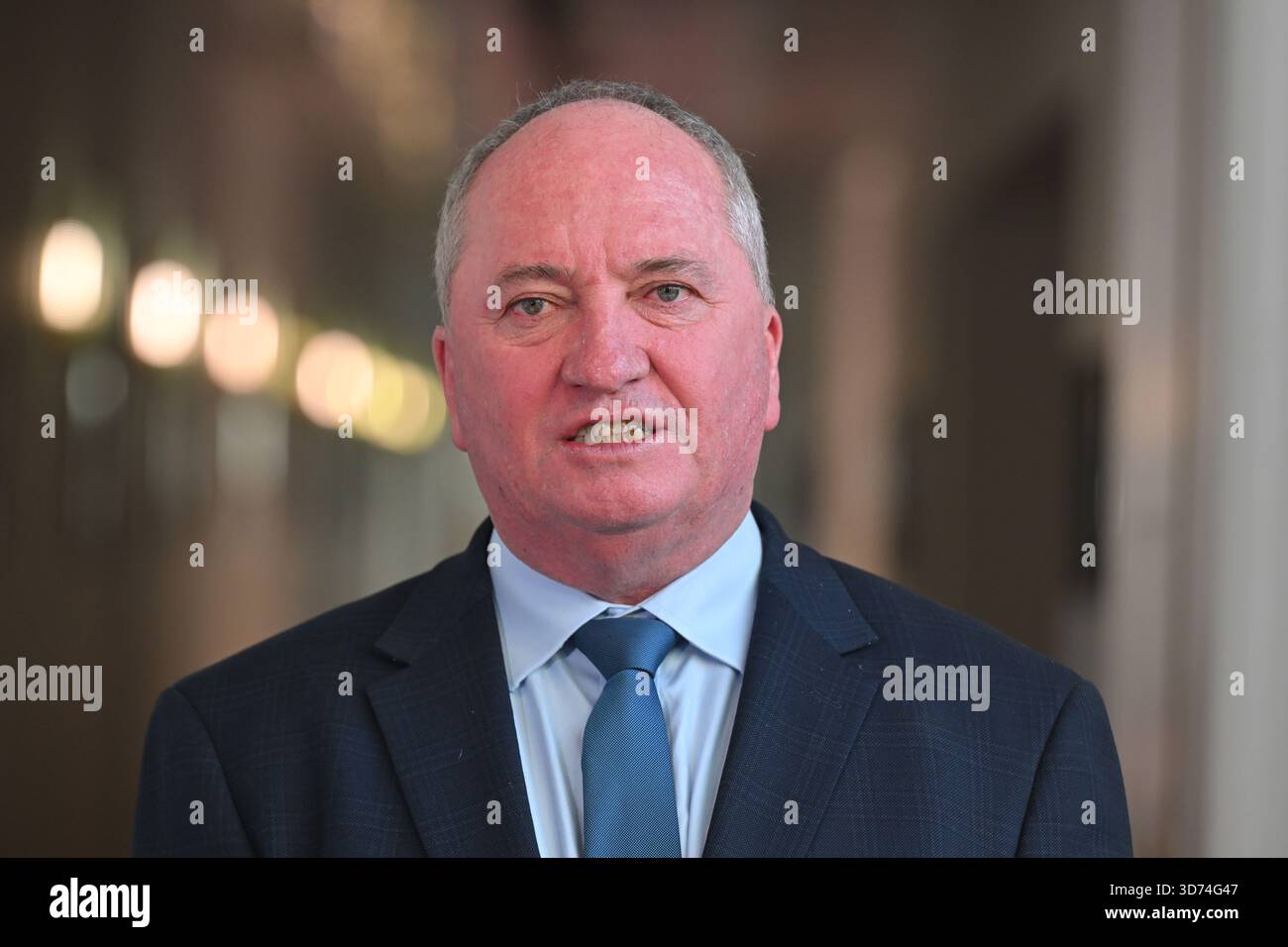 Shadow Treasurer Ted O’Brien speaks to journalists in the Press Gallery ...