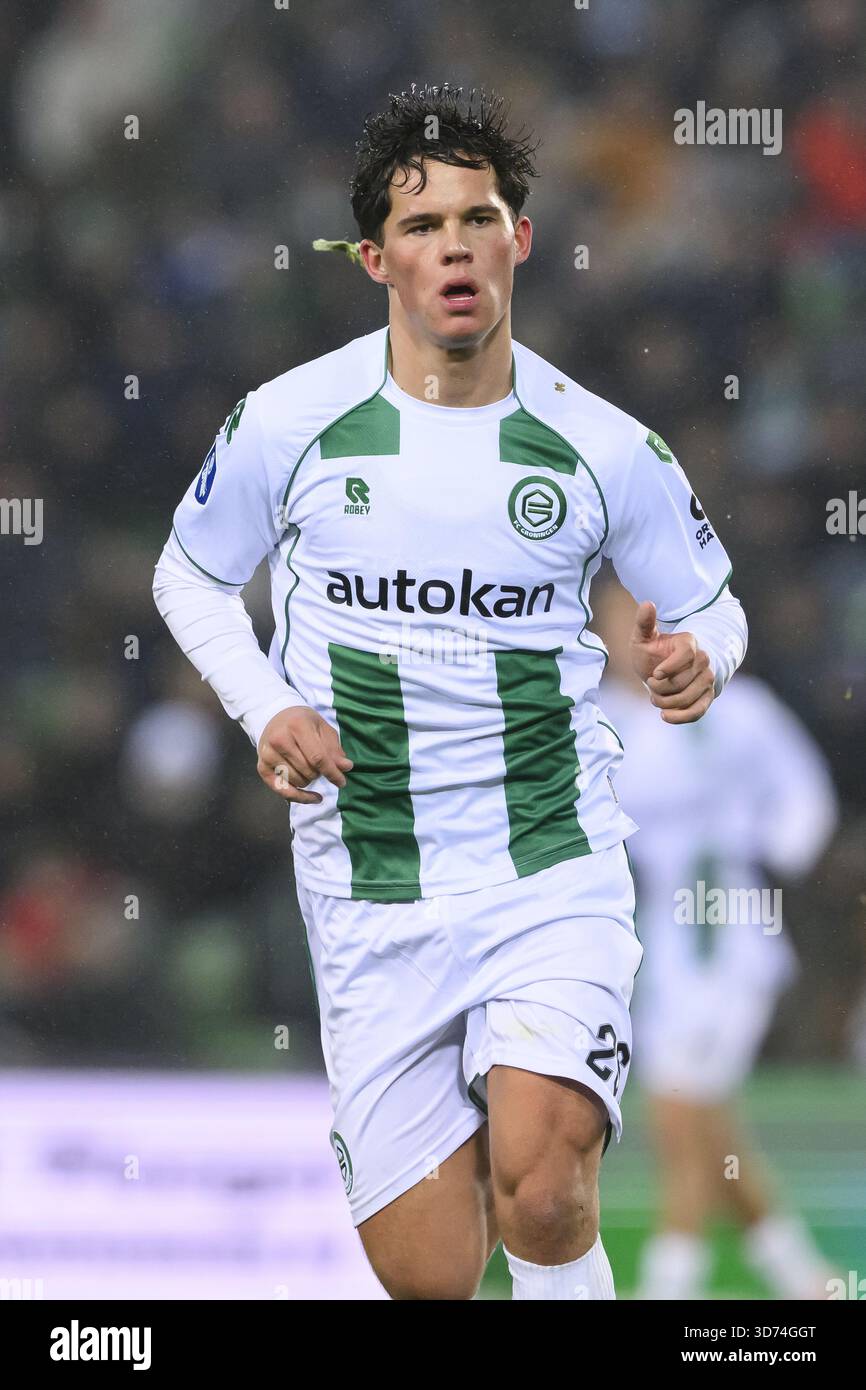 GRONINGEN - Thom van Bergen of FC Groningen during the Dutch Eredivisie ...