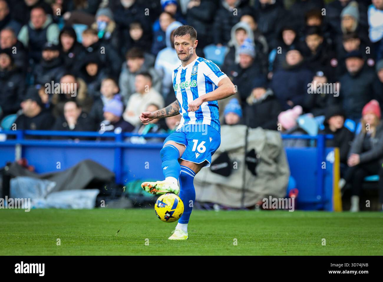Sheffield Wednesday defender Liam Cooper (16) in action during the Sheffield Wednesday v ...