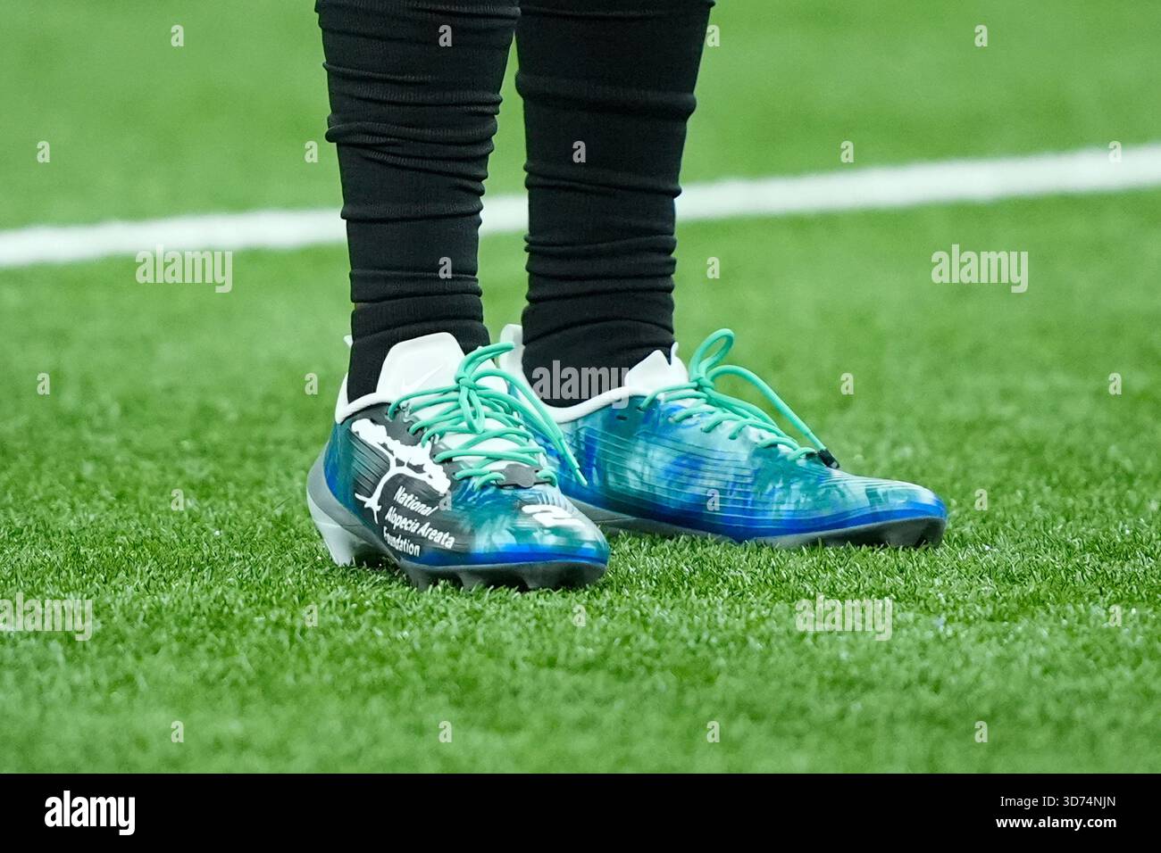 New Orleans Saints safety Terrell Burgess wears cleats for My Cleats My ...
