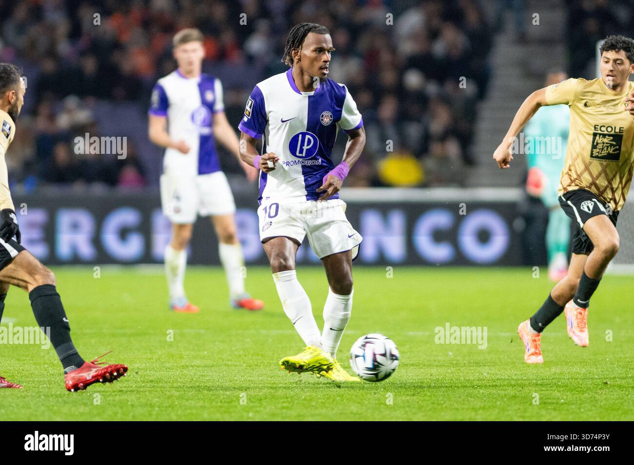Yann Gboho of Toulouse during the French championship Ligue 1 football ...