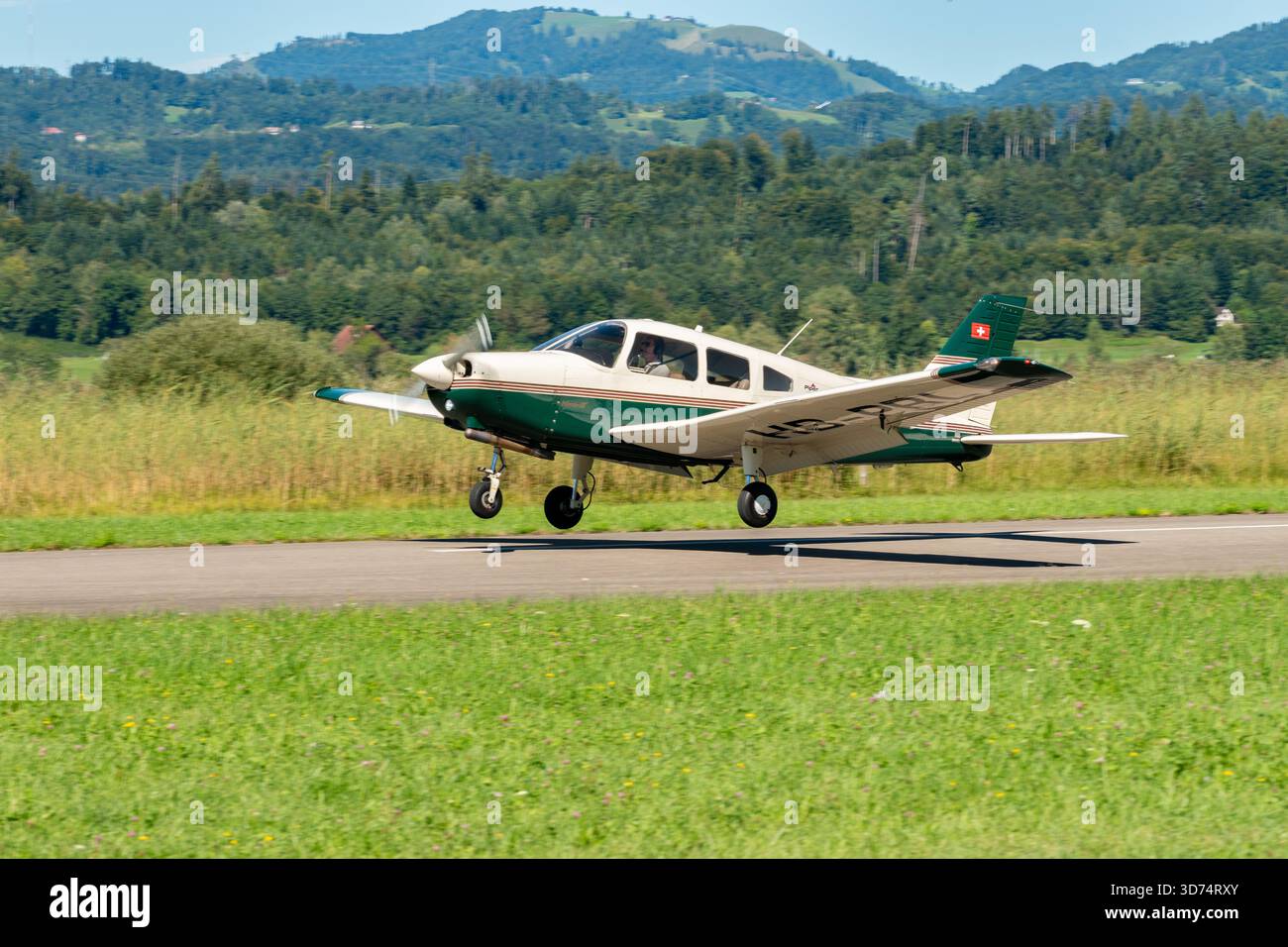 Wangen-Lachen, Switzerland, August 31, 2025 HB-PRL Piper PA-28-161 ...