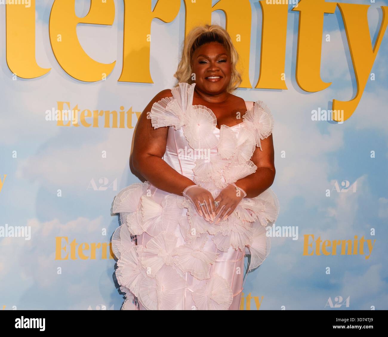 Da'Vine Joy Randolph attends the Eternity UK Premiere at the Everyman ...
