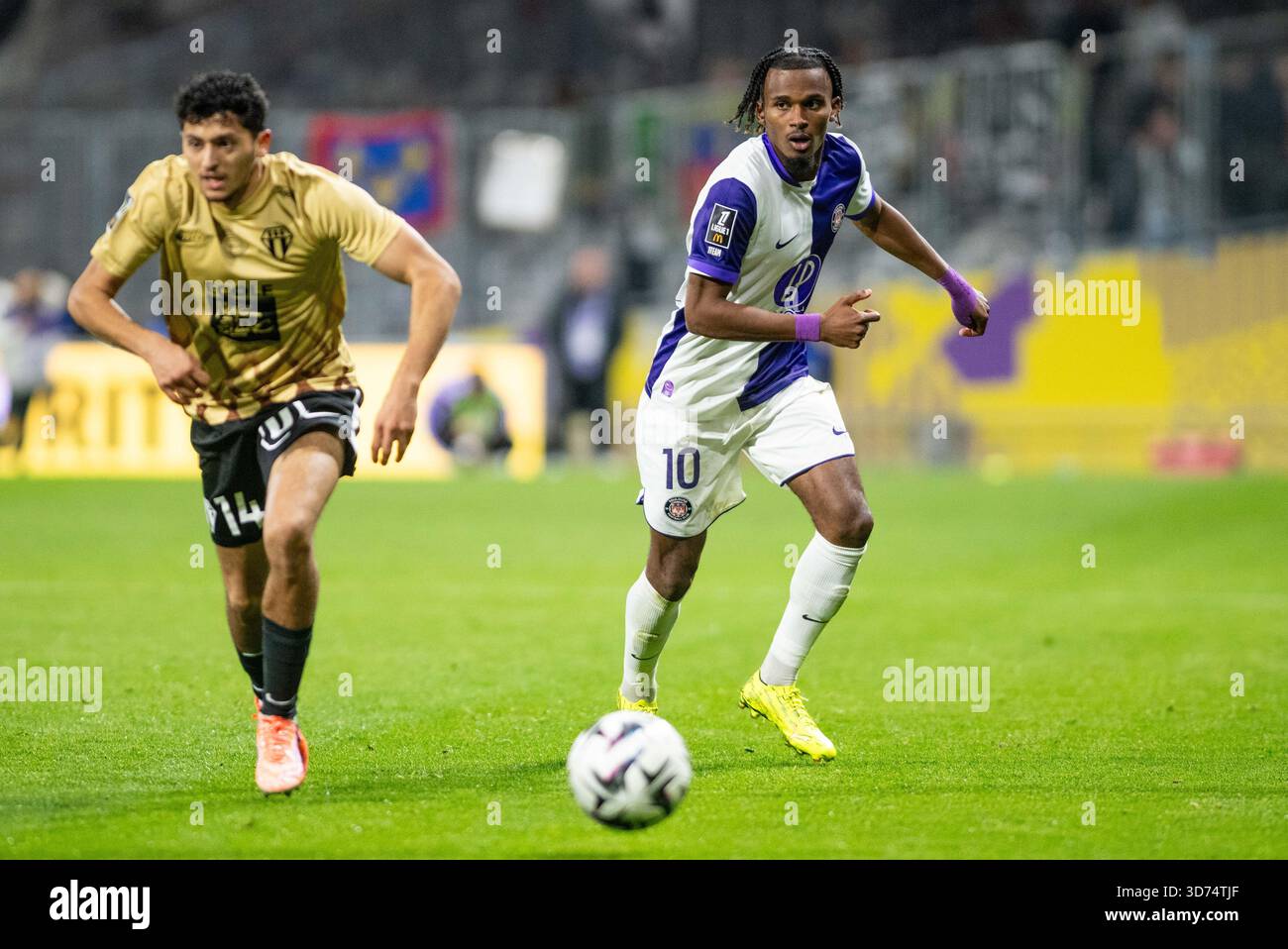 Yann Gboho of Toulouse during the French championship Ligue 1 football ...