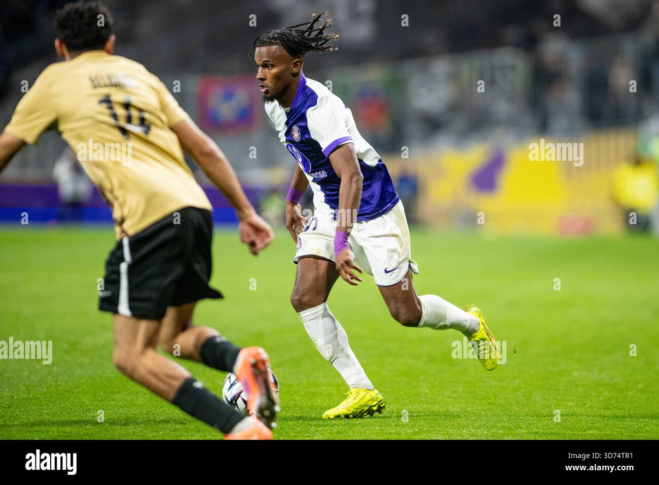 Yann Gboho of Toulouse during the French championship Ligue 1 football ...