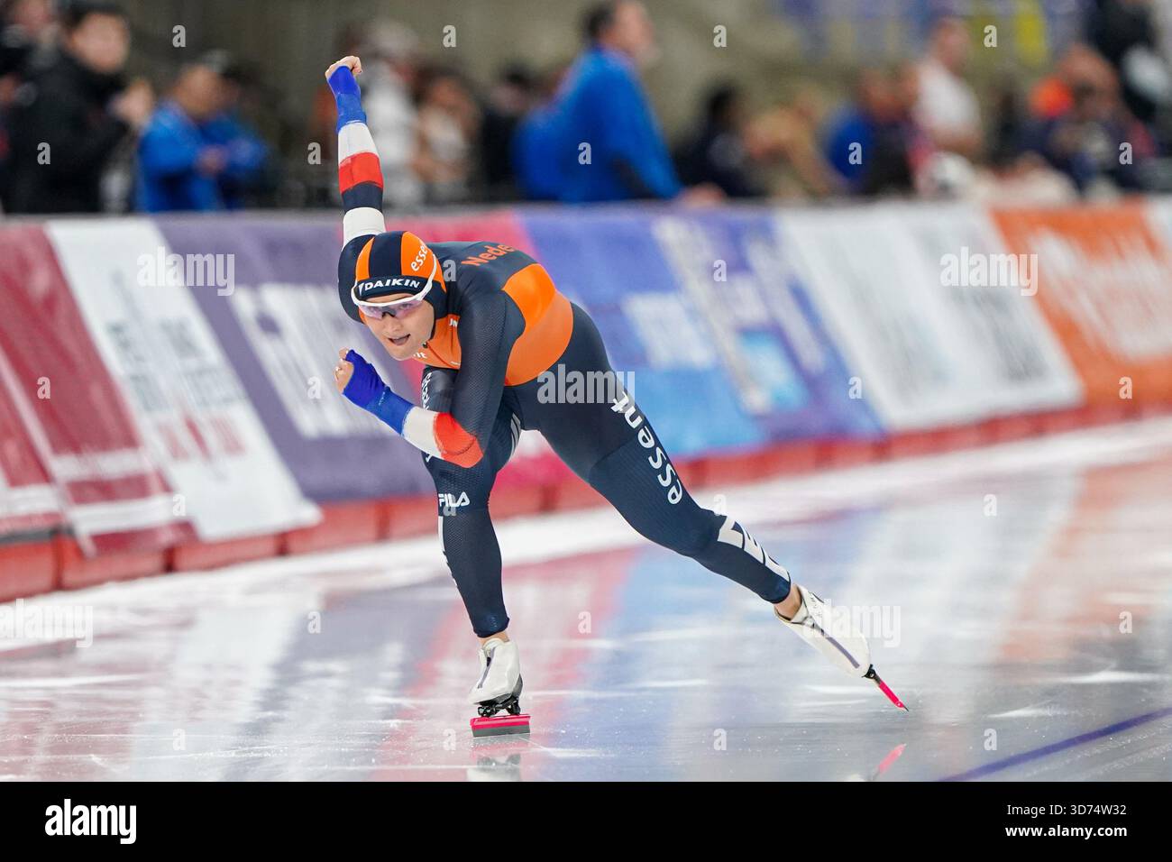CALGARY, CANADA - NOVEMBER 23: Angel Daleman of Netherlands during the ...