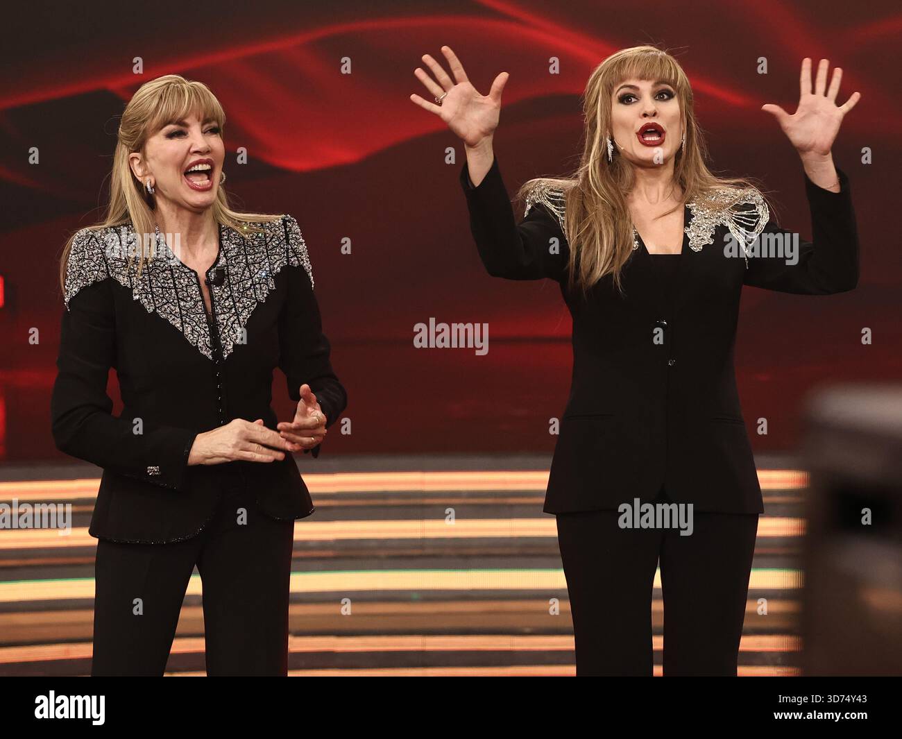 Rome, Rai Auditorium at the Foro Italico, TV show "Dancing with the ...