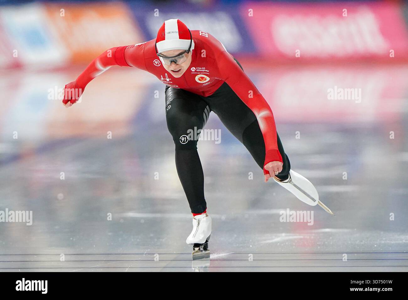 CALGARY, CANADA - NOVEMBER 23: Sofia Thorup of Denmark during the ISU ...
