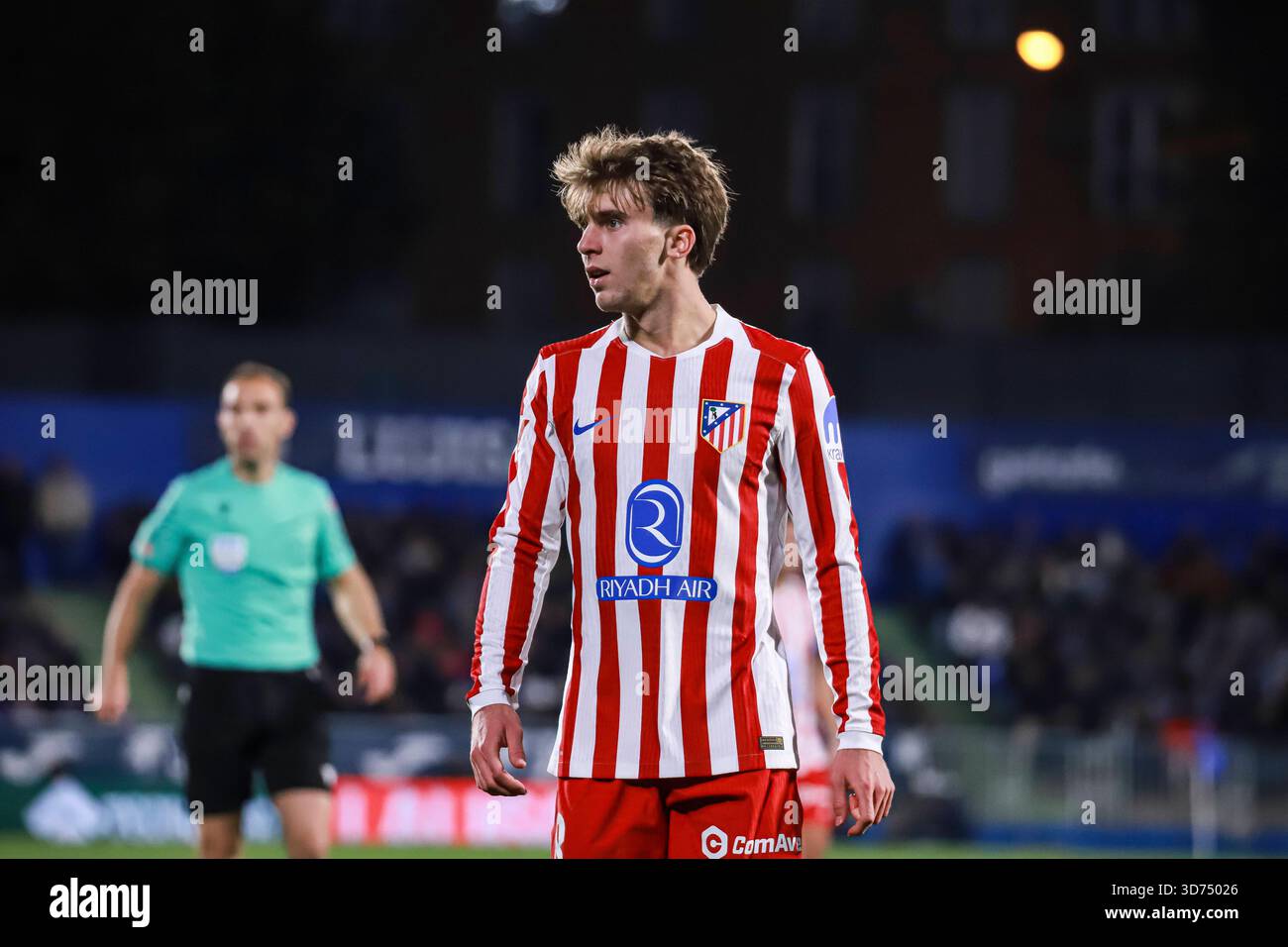Spanish La Liga EA Sports soccer match Getafe vs Atletico Madrid at ...