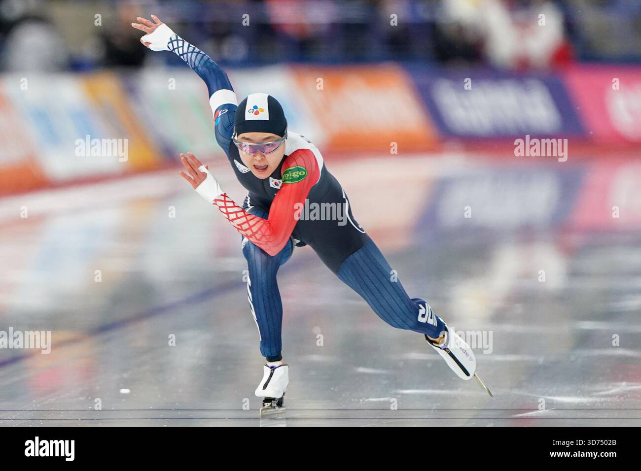CALGARY, CANADA - NOVEMBER 23: Min-Sun Kim of Republic of Korea during ...
