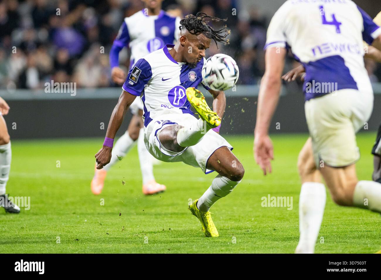 Yann Gboho of Toulouse during the French championship Ligue 1 football ...