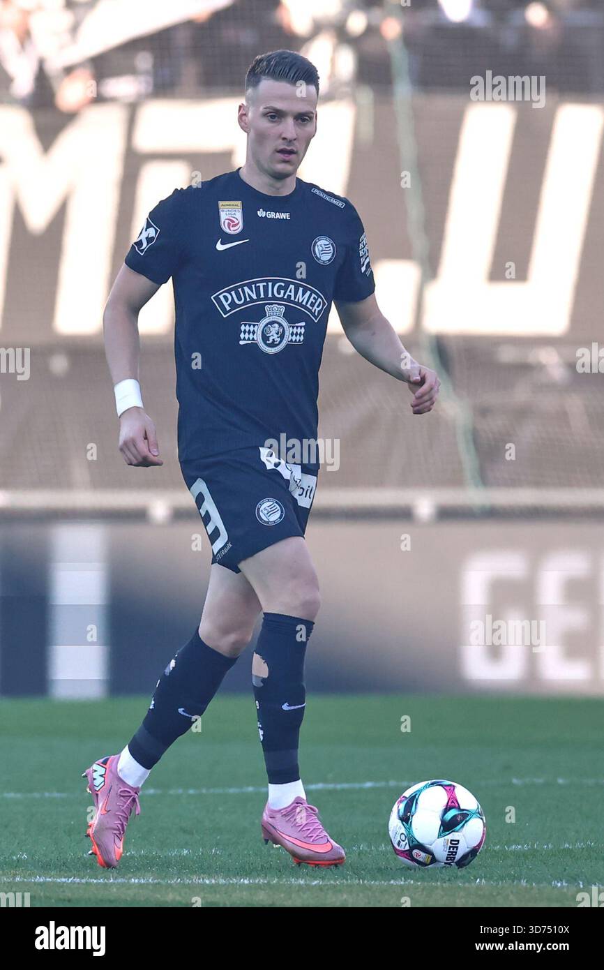 Graz, Austria, 23.November 2025, Merkur Arena - Soccer - ADMIRAL Bundesliga, SK Sturm Graz vs ...