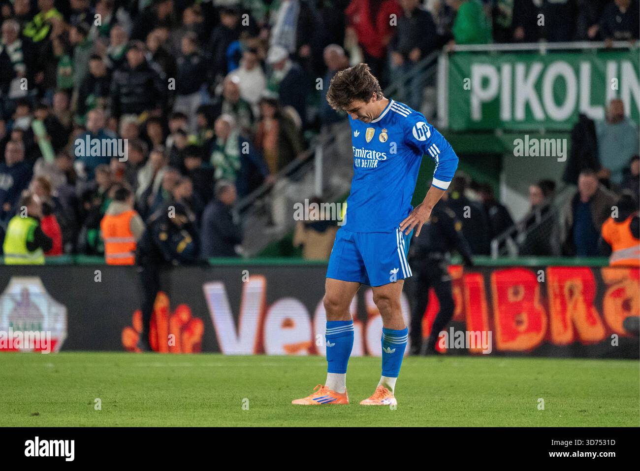 Spanish La Liga EA Sports soccer match Elche vs Real Madrid at Manuel ...