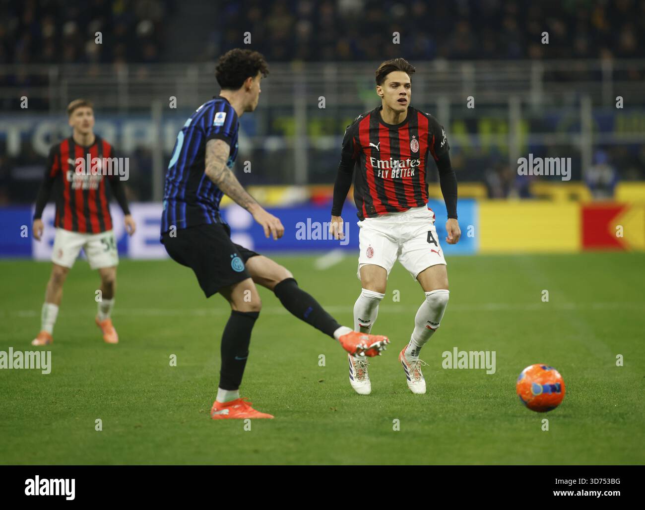 Samuele Ricci of AC Milan during the Italian Serie A, 2025/26 season ...
