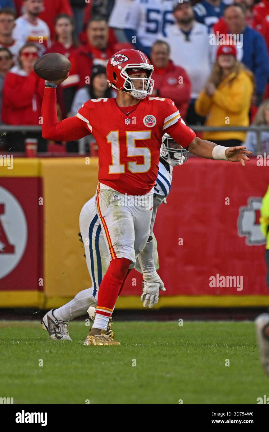 Kansas City Chiefs wide receiver Rashee Rice (4) runs up field after ...