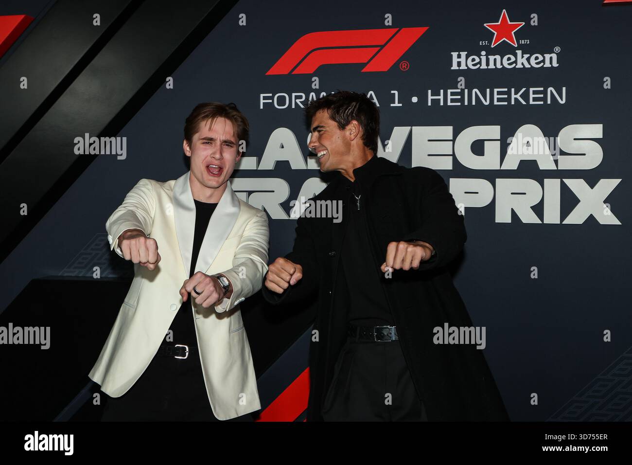 November 22, 2025: (L-R) Oliver Muhl and Sam Rappaport pose for a photo ...
