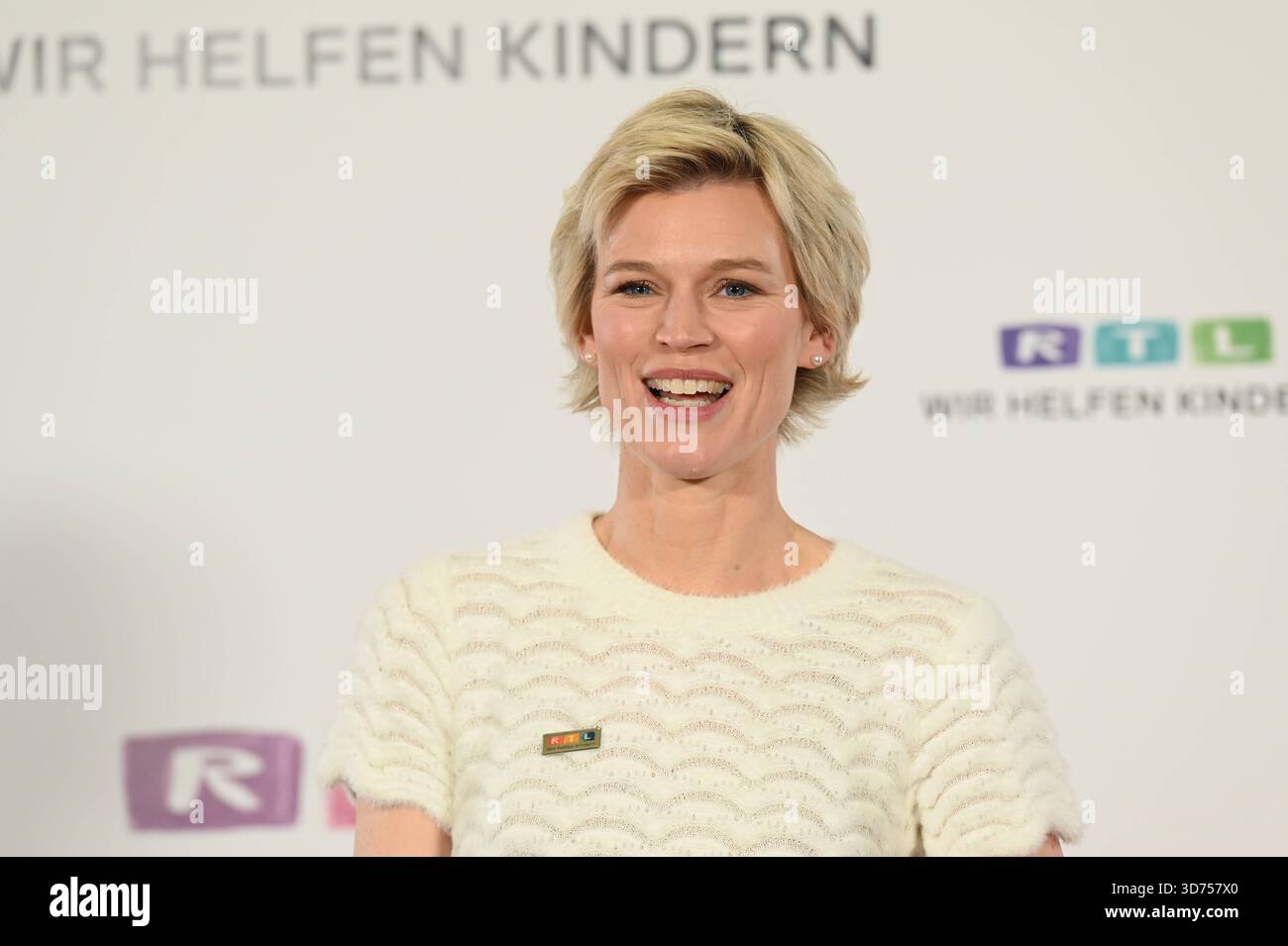 Moderatorin Verena Fels nimmt am 30. RTL Spendenmarathon wir helfen ...