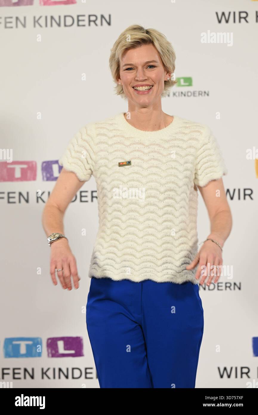 Moderatorin Verena Fels nimmt am 30. RTL Spendenmarathon wir helfen ...