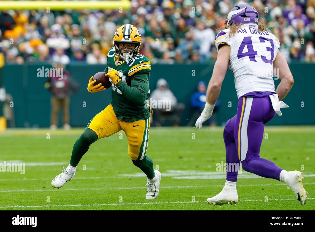 November 23, 2025: Green Bay Packers running back Chris Brooks (30 ...