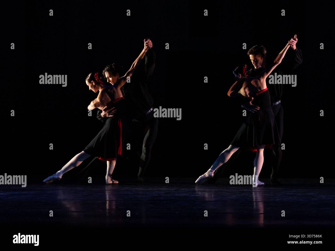 Dancers of Dutch National Ballet perform '5 Tangos' choreographed by ...