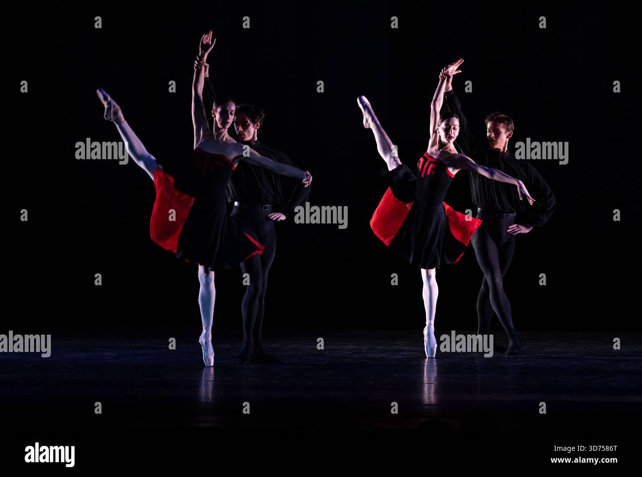 Dancers of Dutch National Ballet perform '5 Tangos' choreographed by ...