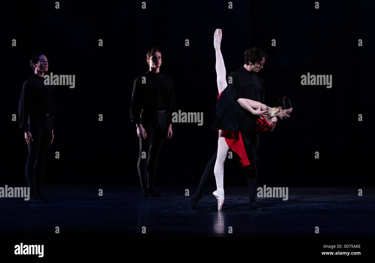 Dancers of Dutch National Ballet perform '5 Tangos' choreographed by ...