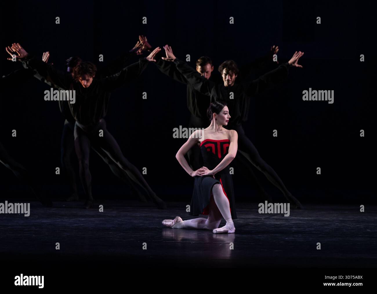 Dancers of Dutch National Ballet perform '5 Tangos' choreographed by ...
