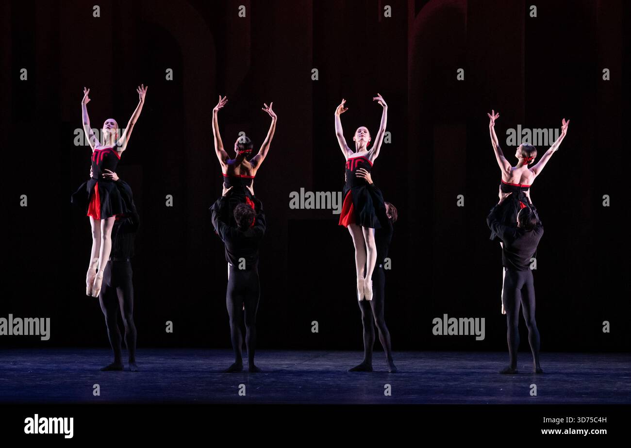 Dancers of Dutch National Ballet perform '5 Tangos' choreographed by ...