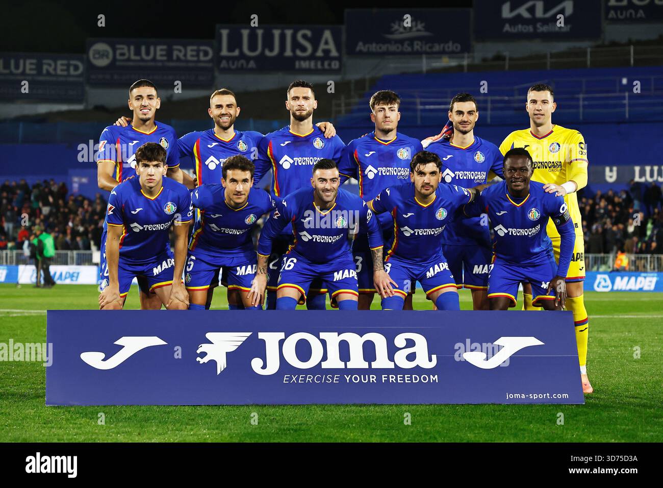 Getafe CF team group line-up (Getafe), NOVEMBER 23, 2025 - Football ...
