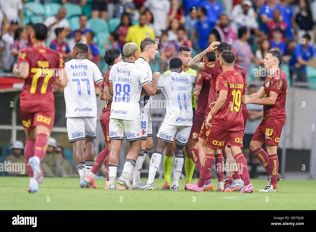 BA - SALVADOR - 11/23/2025 - BRAZILIAN CHAMPIONSHIP A 2025, BAHIA x VASCO - Ramos Mingo, Bahia ...