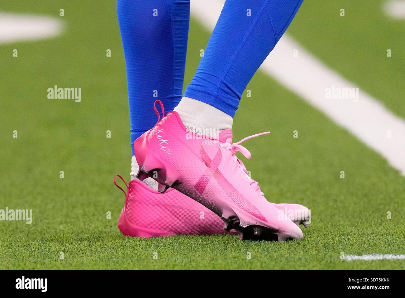 Los Angeles Rams safety Tanner Ingle (34) wears My Cause My Cleats ...