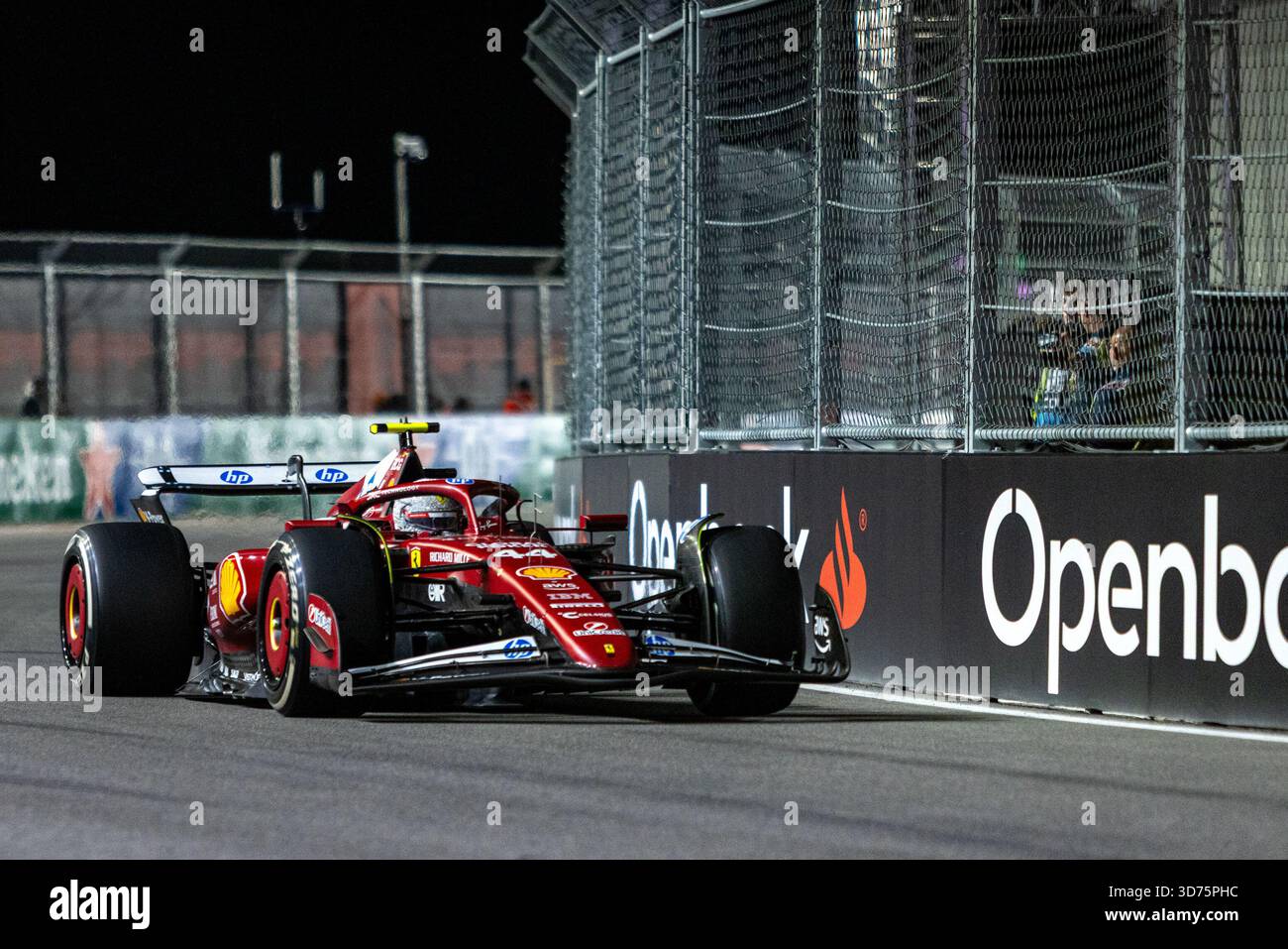 Lewis Hamilton (44) of Team Scuderia Ferrari HP during the Grand Prix ...