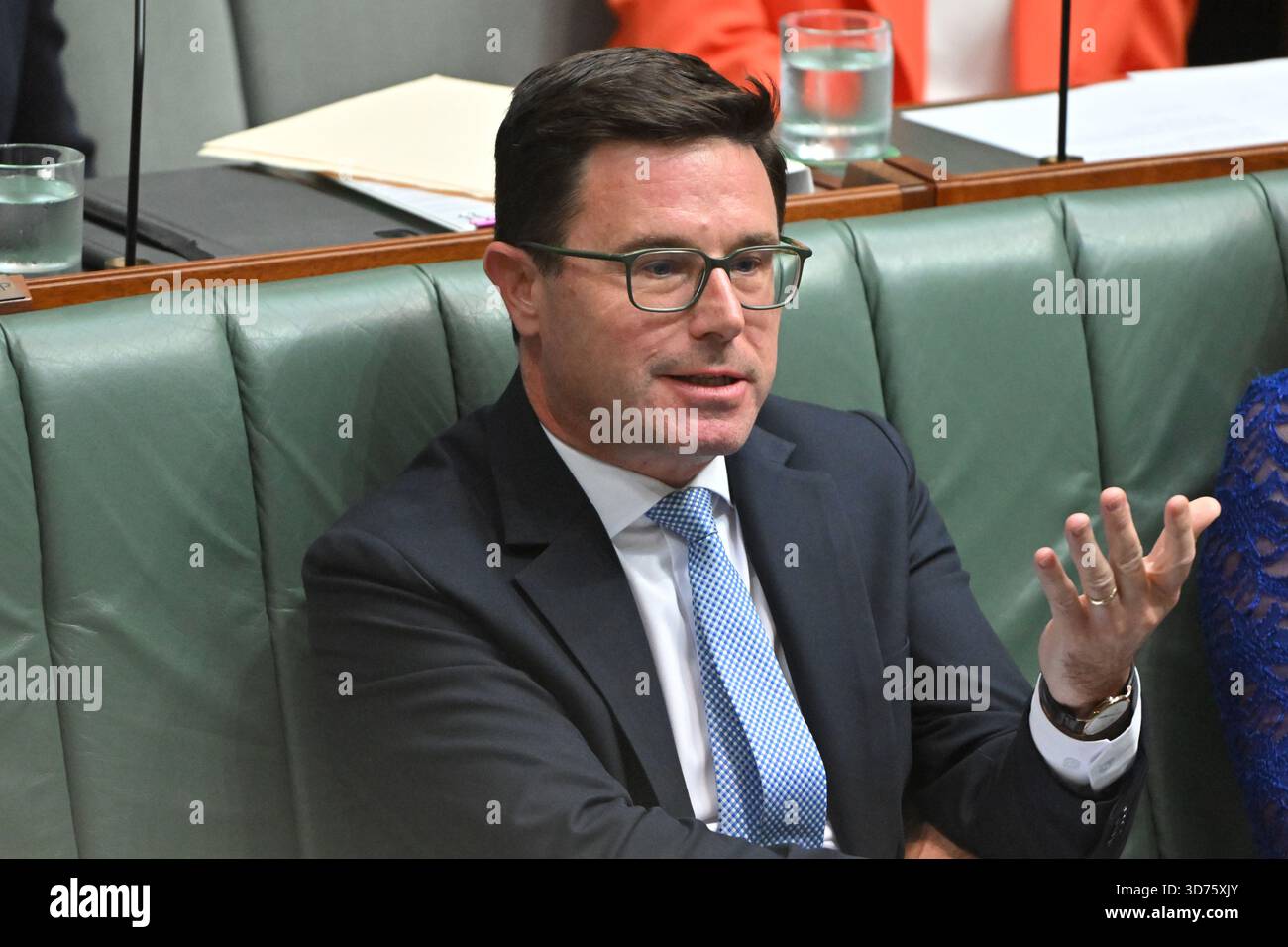 Nationals Leader David Littleproud during Question Time in the House of ...