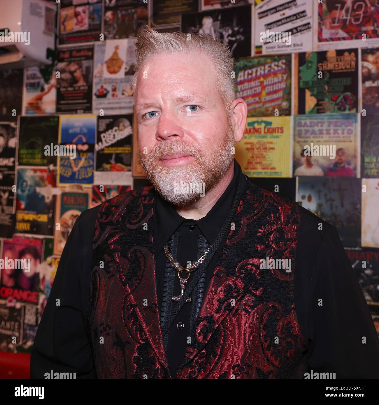 Los Angeles, California, USA. Drummer Alpheus Underhill of the The ...