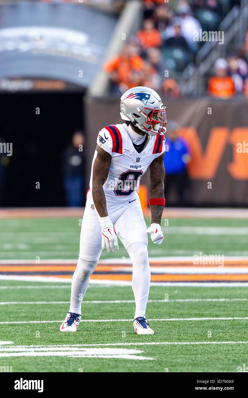 November 23, 2025: New England Patriots wide receiver Stefon Diggs (8 ...