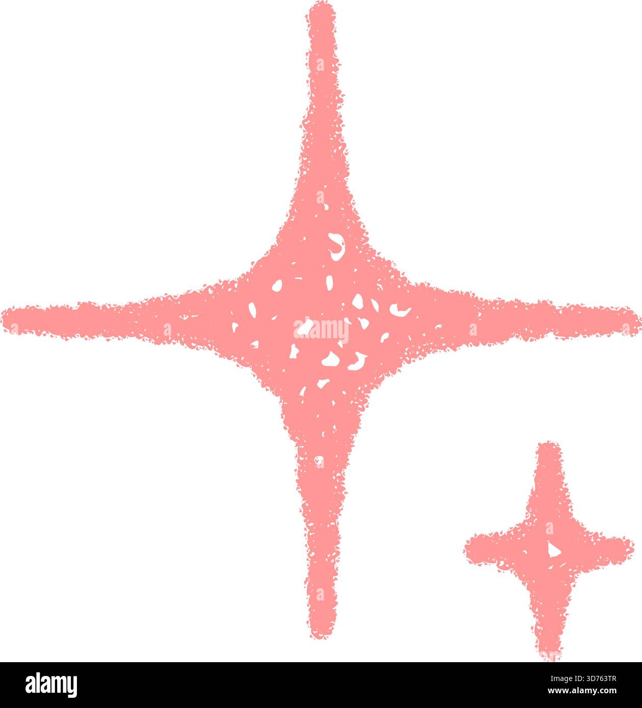 Crayon star sparkle vector Stock Vector Images - Alamy