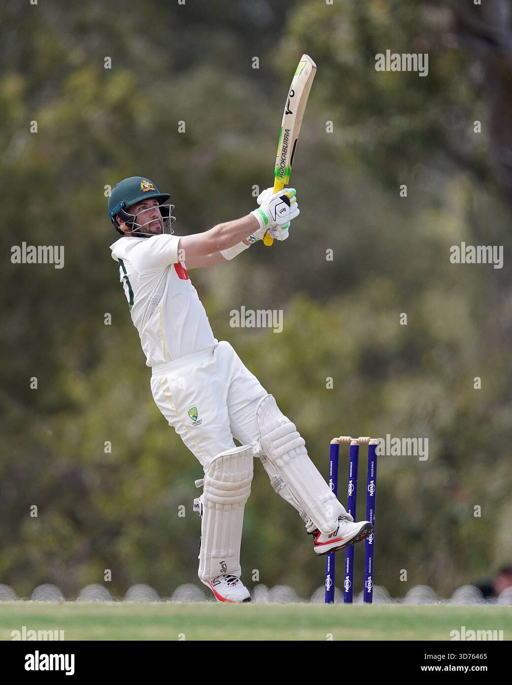 Cricket Australia XI's Josh Inglis bats on day four of the tour match ...