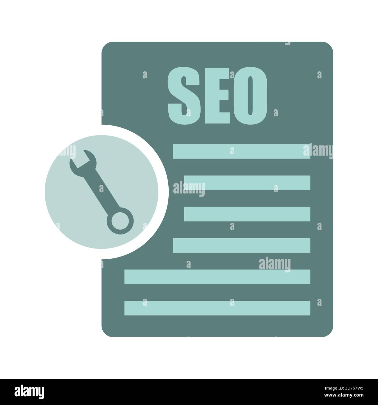 Document search engine icon Stock Vector Images - Alamy