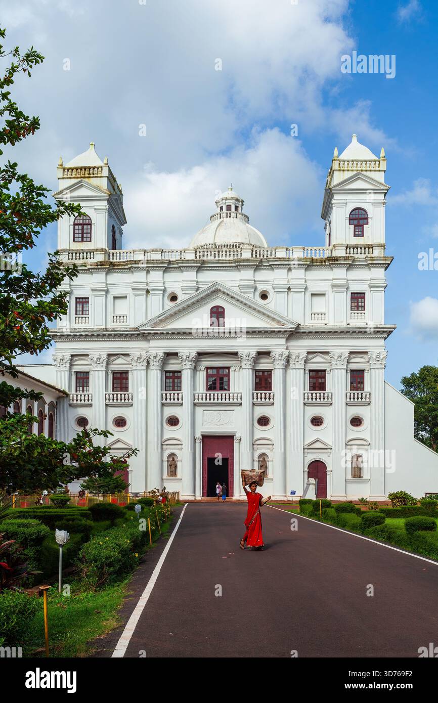 St Cajetan church old goa near panaji or panjim Goa India Stock Photo ...