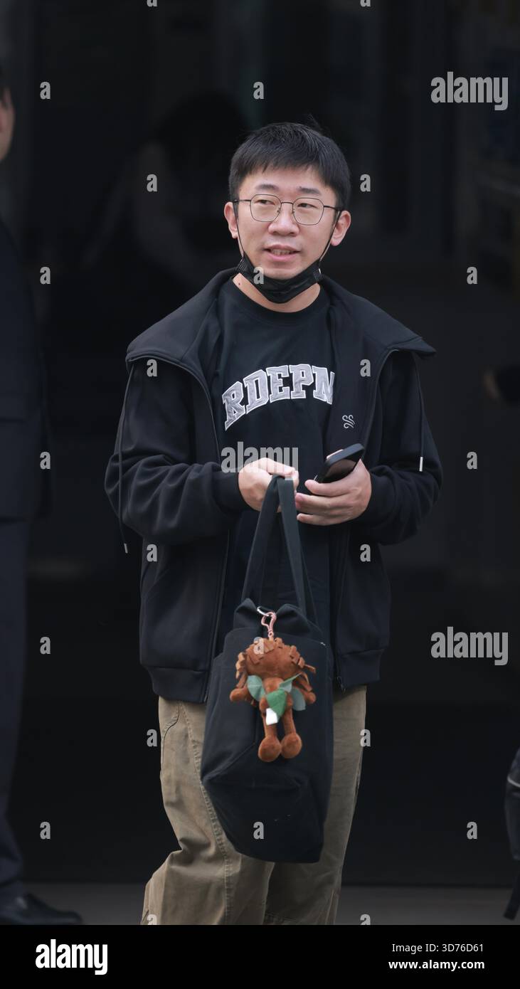 Chinese host and actor Yang Di appears in Changsha City, south China's ...