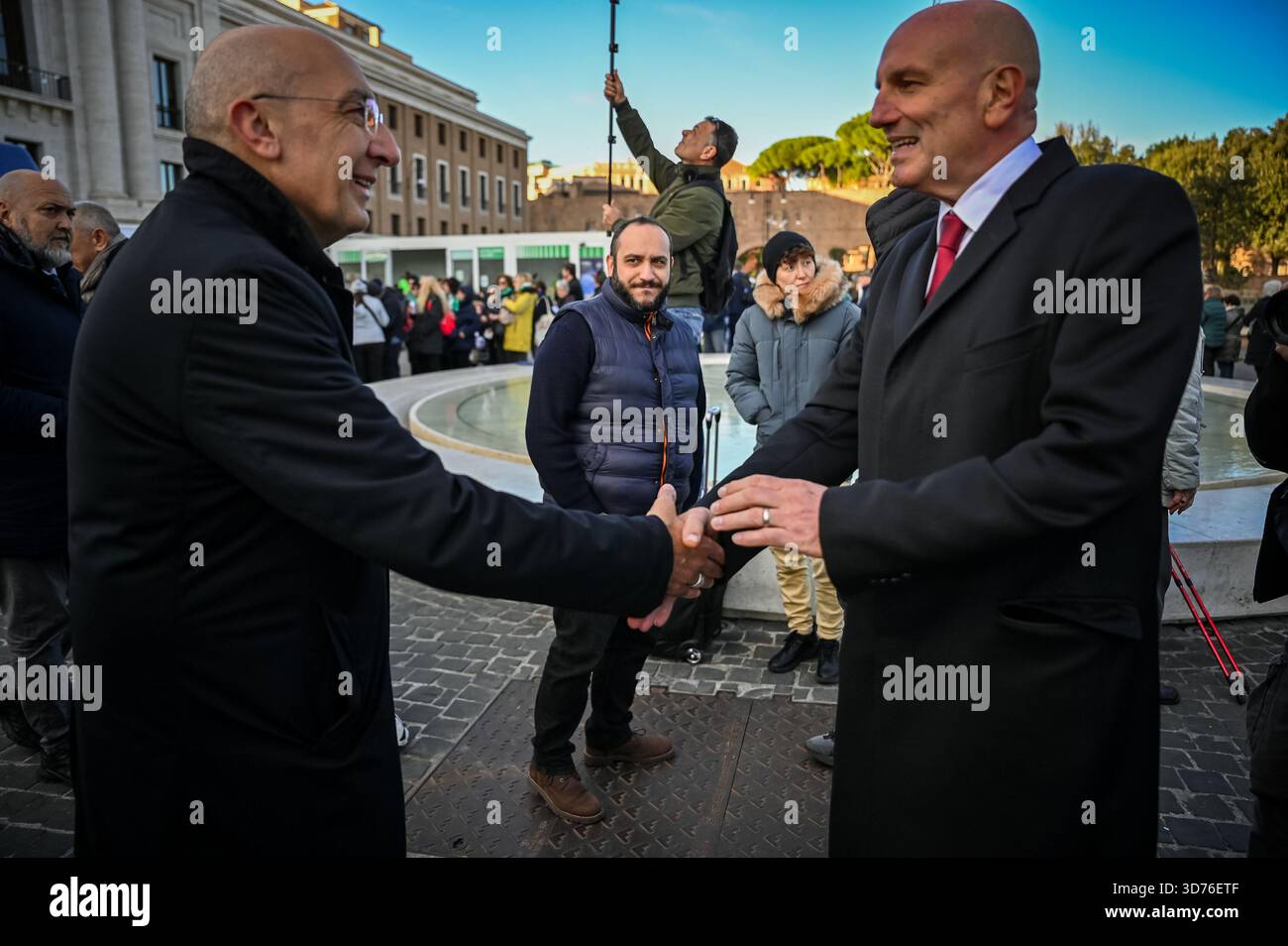**NO WEB OR NEWSPAPERS. ONLY FOR ITALY** Piazza Pia Police Initiative ...