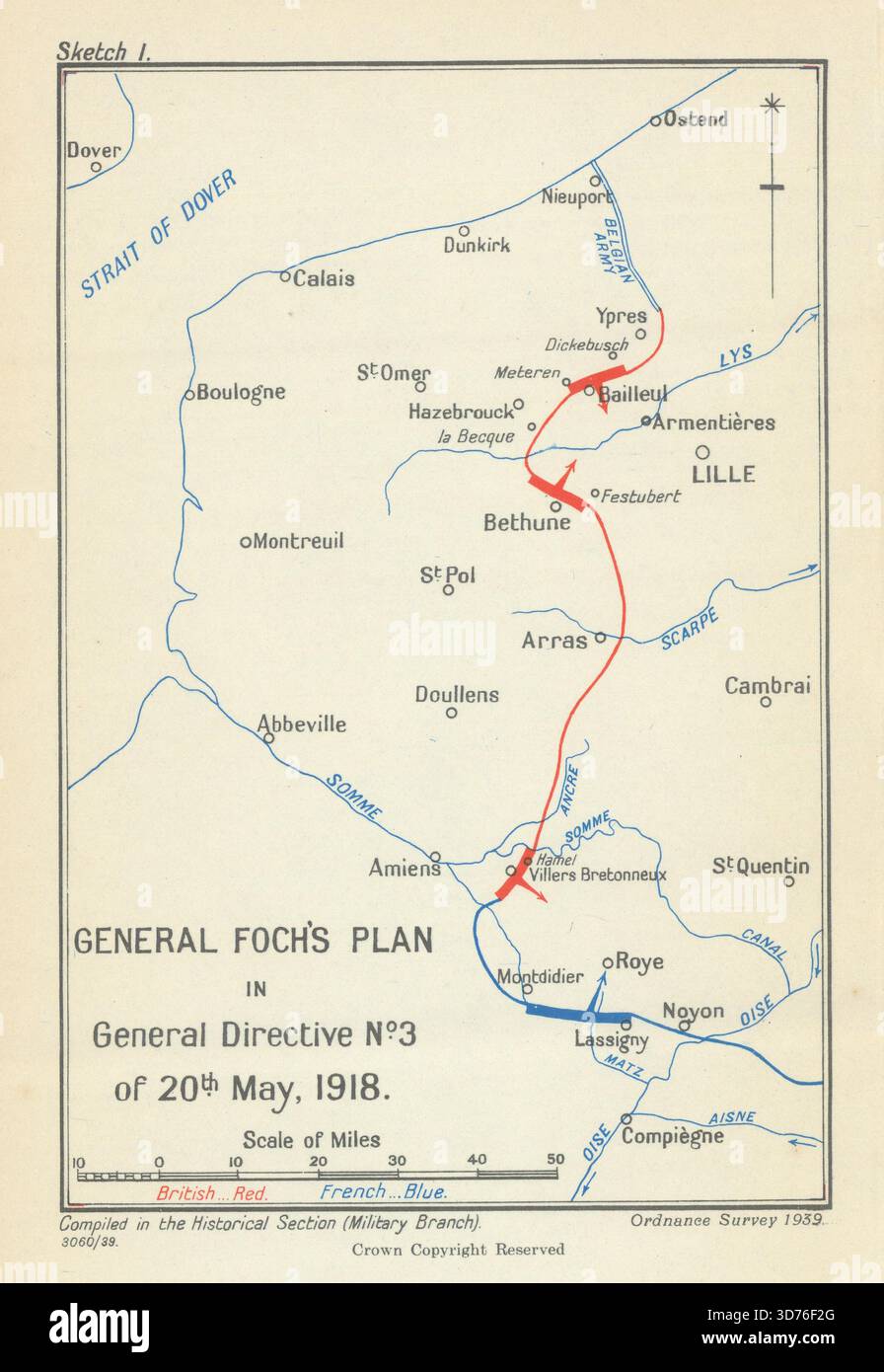 2nd Battle of the Marne. General Foch’s Plans/Directive #3. 20 May 1918 ...