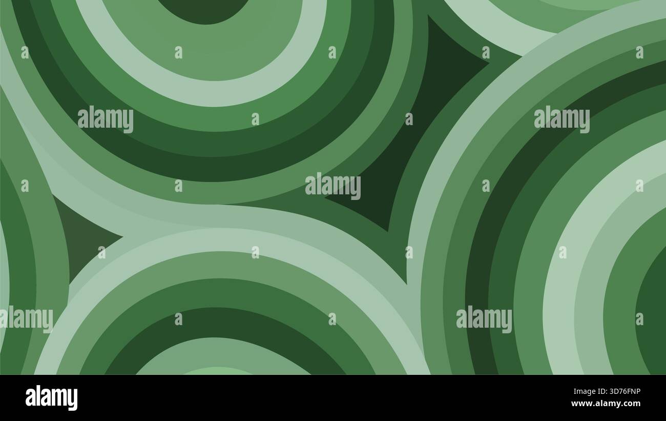 Retro 70s abstract green Stock Vector Images - Alamy
