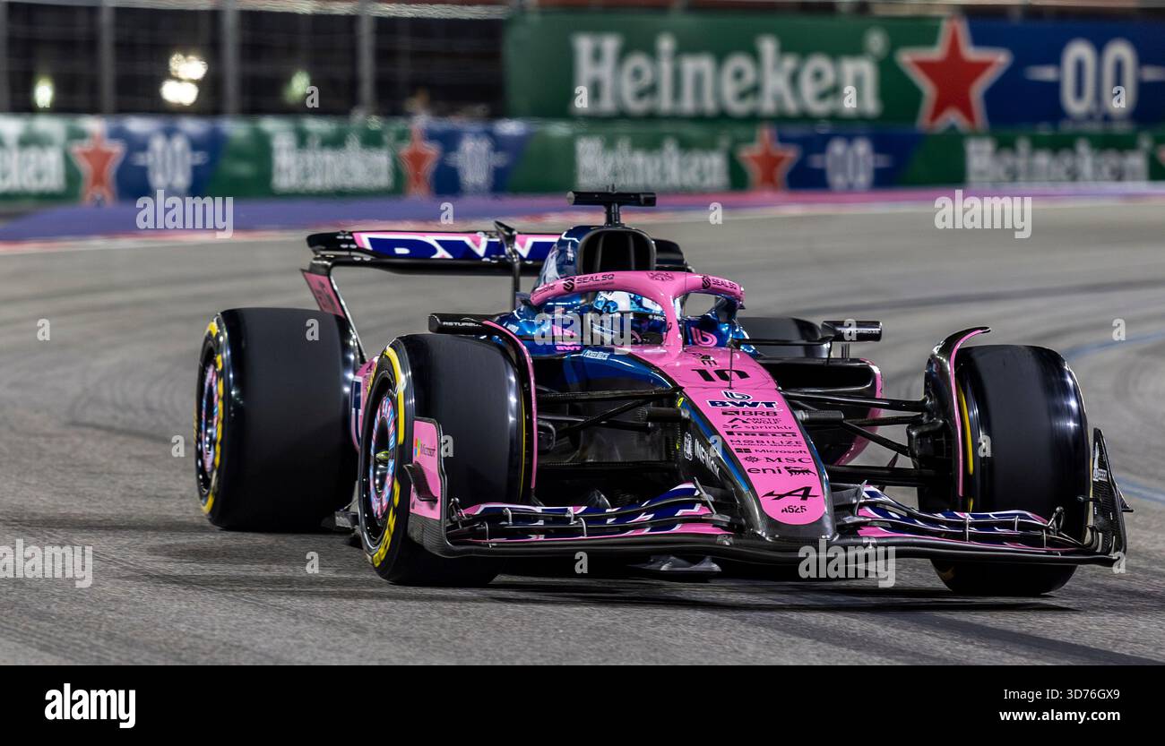 November 22 2025 Las Vegas NV, U.S.A. Alpine driver Pierre Gasly (10 ...