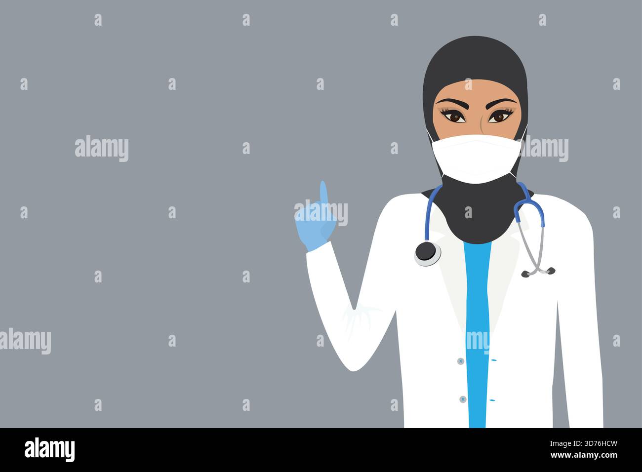 Doctor in medical practice Stock Vector Images - Alamy