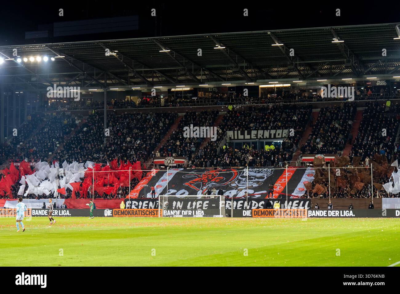 Choreography Fans [supporters]/Ultras St. Pauli, GER, FC St. Pauli ...