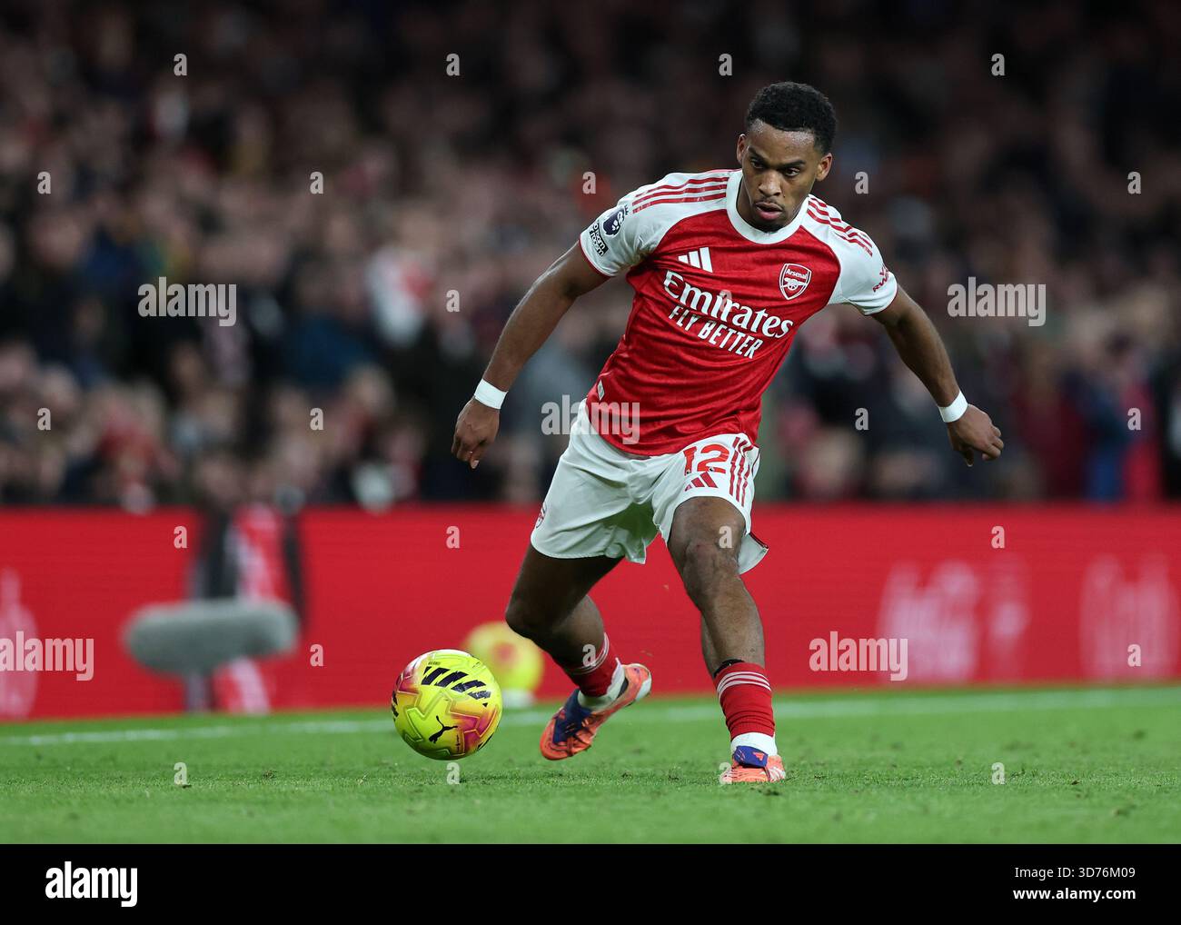 London, England, 23rd November 2025. Jurrien Timber of Arsenal during ...