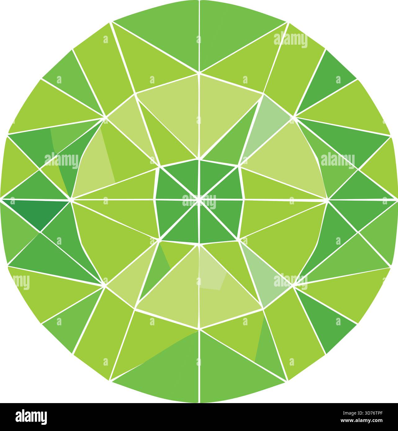 Circular polygon Stock Vector Images - Alamy